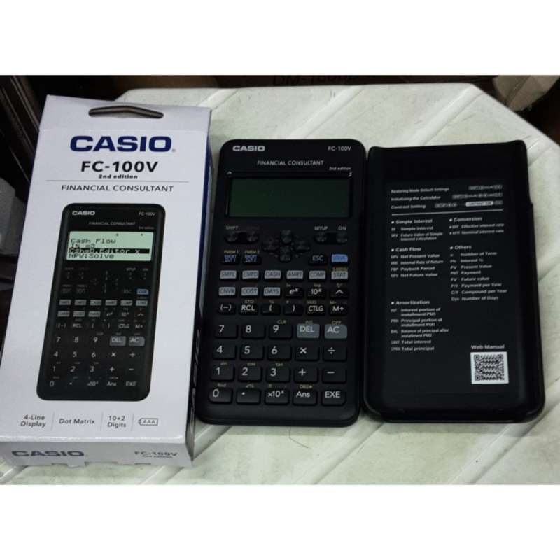 Jual Casio FC 100 V / Calculator Financial - di Seller FAST STORE ...
