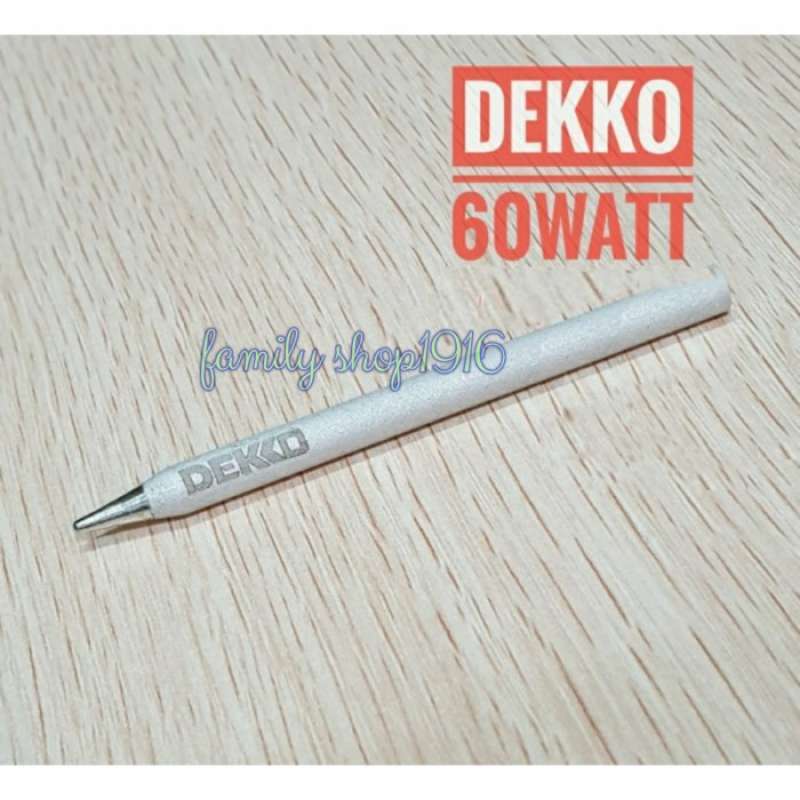 Jual Mata Solder ORIGINAL Dekko 60 watt Type DS 60N Model Tumpul / Standar di Seller Aksara ...
