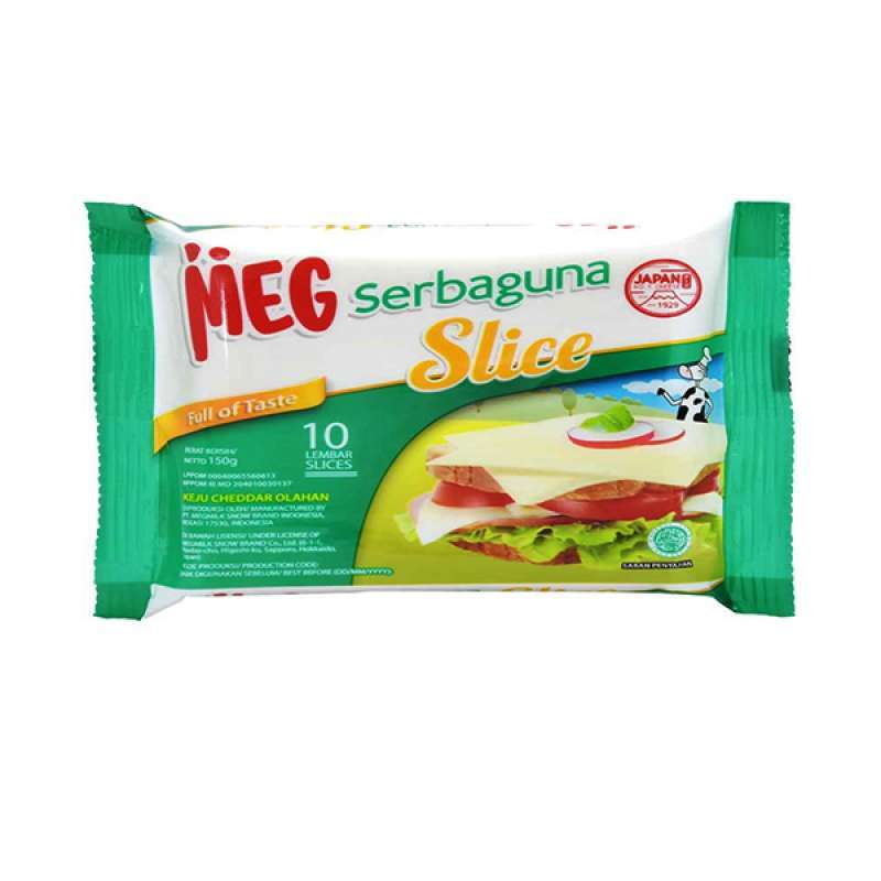 Jual MEG CHEDDAR CHEESE SB SLICE 10 PCS di Seller Hypermart Online ...
