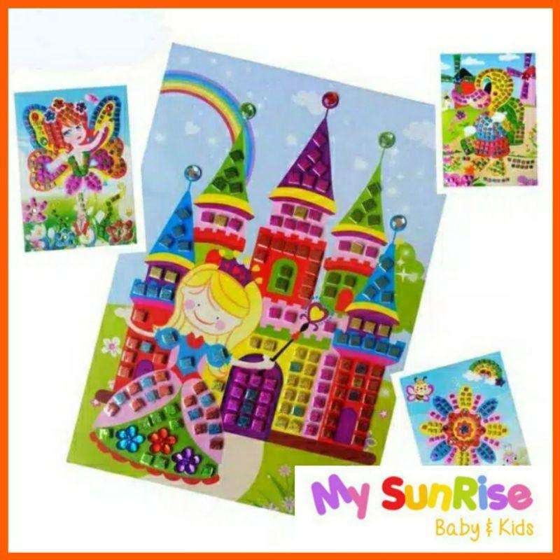 Jual Diy Mosaic Art / Diy Puzzle Glitter / Puzzle Mosaic / Diy ...