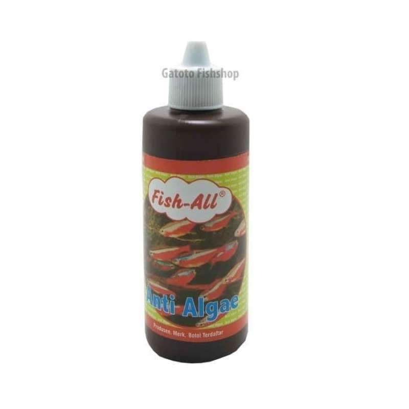 Jual Fish All Anti Algae Obat Pembasmi Lumut Aquarium Di Seller Lucky ...