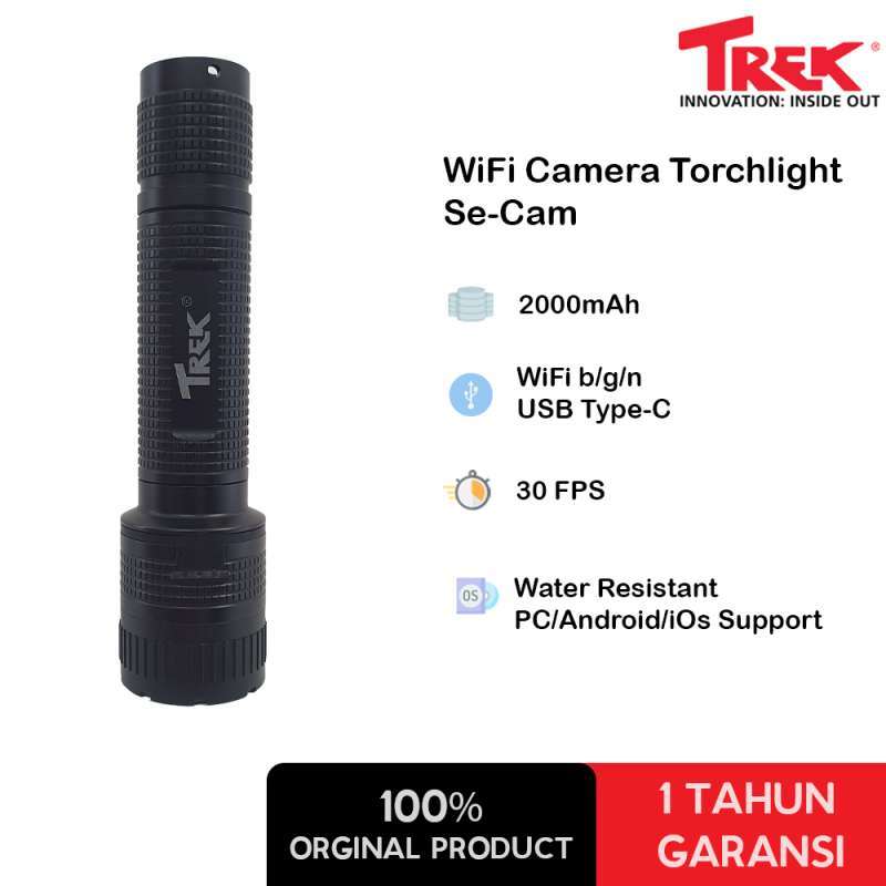 Jual Trek Se-cam Wifi Camera Torchlight Emergency Di Seller Trek Idn ...