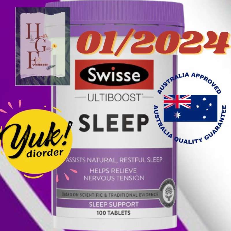 Jual OEM Swisse Ultiboost Sleep 100 tablets di Seller Miyustore - Tugu ...