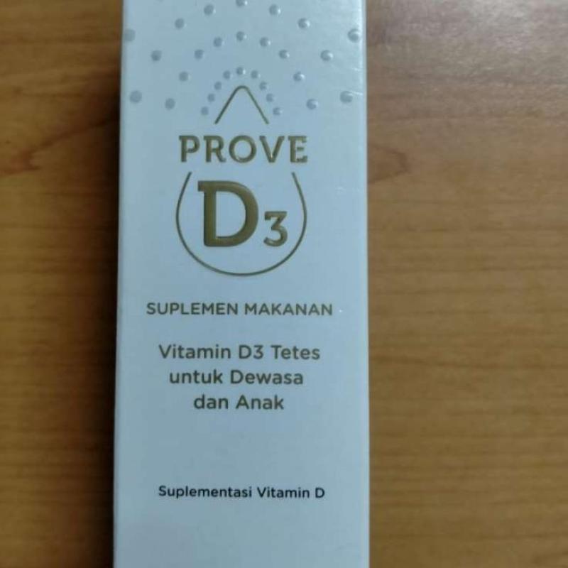 Jual OEM PROVE D3 DROP ORIGINAL | VITAMIN D3 400IU / TETES 12.5 ML ...