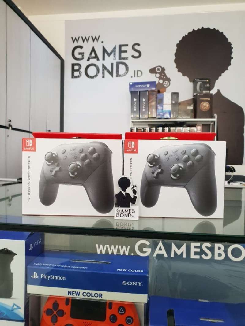 Promo Pro Controller Nintendo Switch / Pro Con Black Diskon 12% di ...