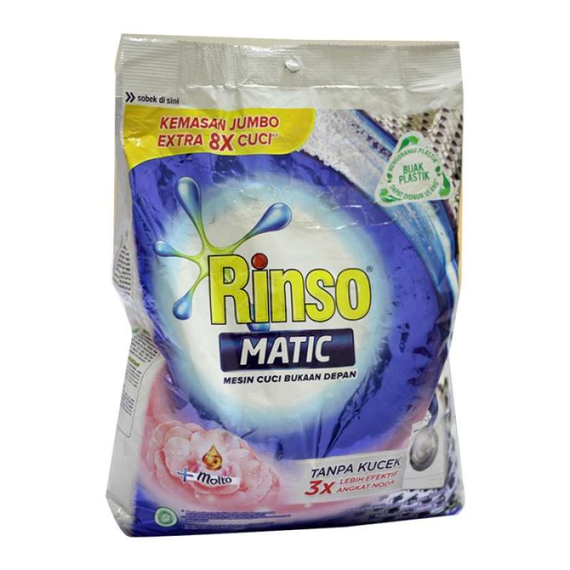 Promo Rinso Detergent Matic Front Load Pwd 2K Diskon 5% di Seller ...
