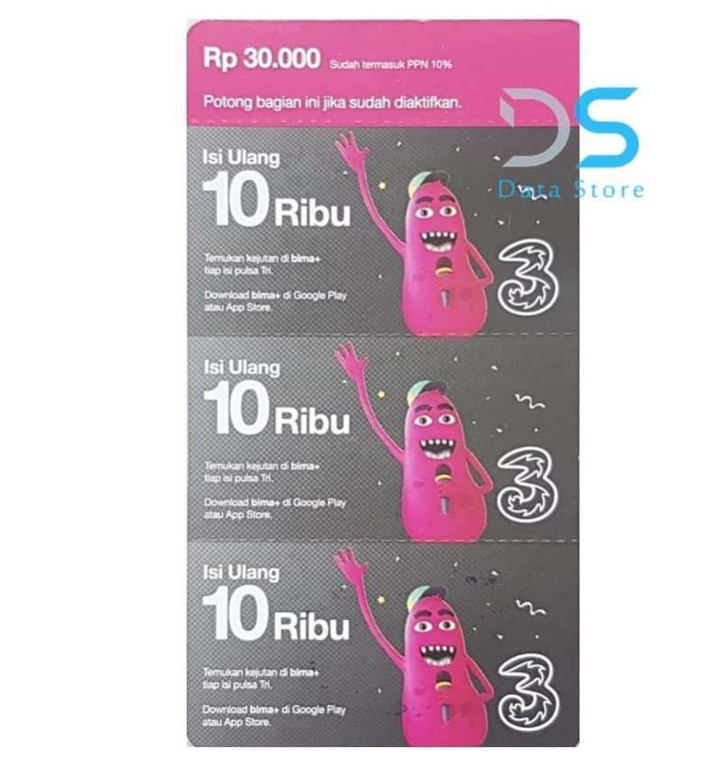 Jual Voucher THREE 10K di Seller Data Store Celular - Pamulang Timur ...
