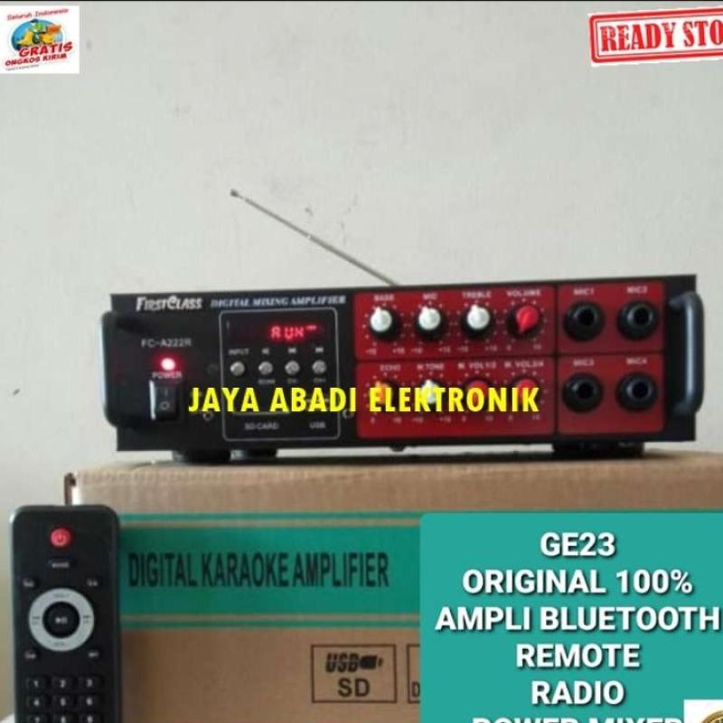 Jual Power Ampli Bluetooth Remote Mixer Mixing Karaoke Ac Dc Usb Mp3 ...