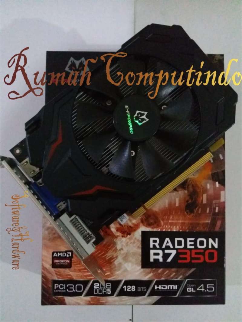 Promo Vga Effoxpro Radeon R7 350 2Gb 128Bit Ddr5 Diskon 12% di Seller ...