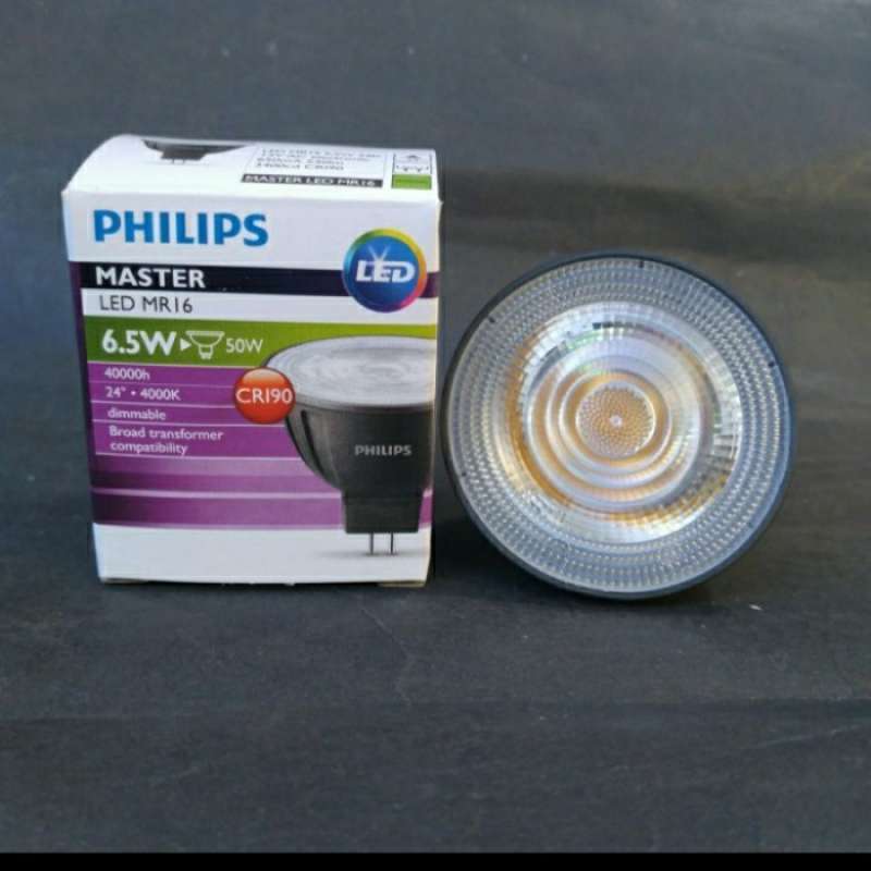 Jual LAMPU PHILIPS MASTER LED MR16 7W 4000K DIMMABLE 24D 12V di Seller SENTRA ELEKTRONIC STORE ...