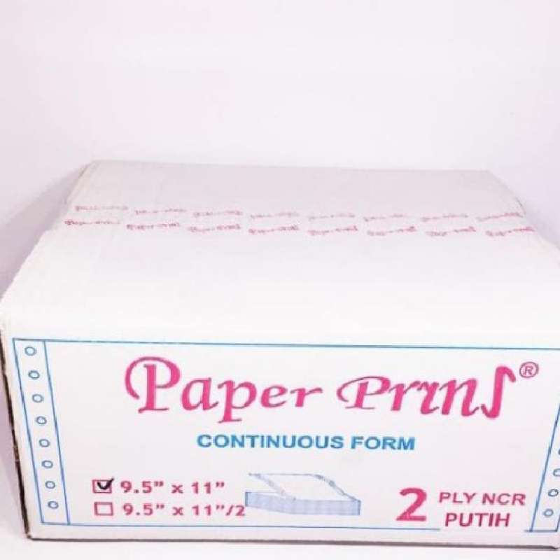 Jual Kertas Continuous Form 2 ply 9.5x11 di Seller Ayabet Ateka - Roa ...