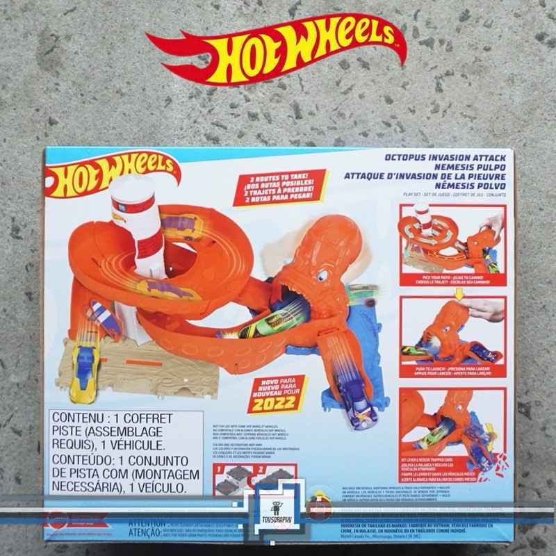 Jual Hot Wheels City Octopus Invasion Attack Track Playset Hotwheels Di ...