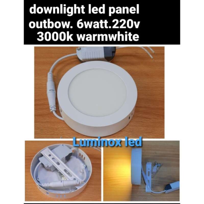 Jual lampu plafon led / panel led outbow / downlight panel outbow /6w ... Jual lampu plafon led / panel led outbow / downlight panel outbow /6w ...