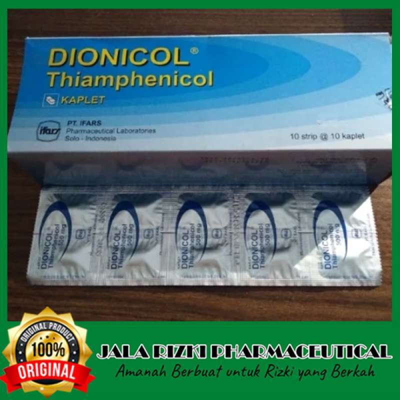 Jual Dionicol Thiampenicol 500 mg IFARS - 1 Strip @10 Kaplet di Seller ...