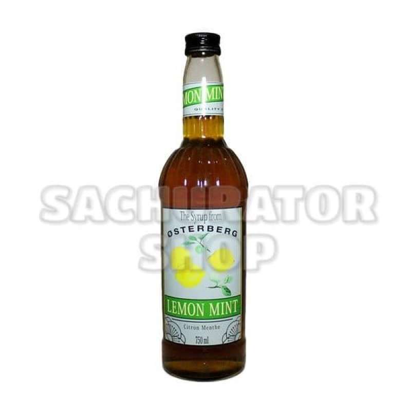 Jual Sirop Sirup Rasa Mint Lemon Osteberg Osterberg Lemon Mint Syrup ...