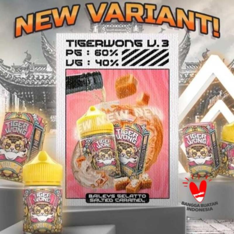 Jual Tiger Wong V3 Baileys Gelato Salted Caramel 60ml By Baim Wong ...