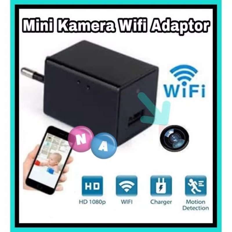 Promo Spy Camera Adaptor WIFI /Kamera Pengintai Wifi adaptor FULLHD ...