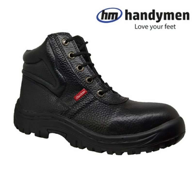 Jual Sepatu PDH kulit Handymen NBR S 601 boot safety shoes kulit asli ...