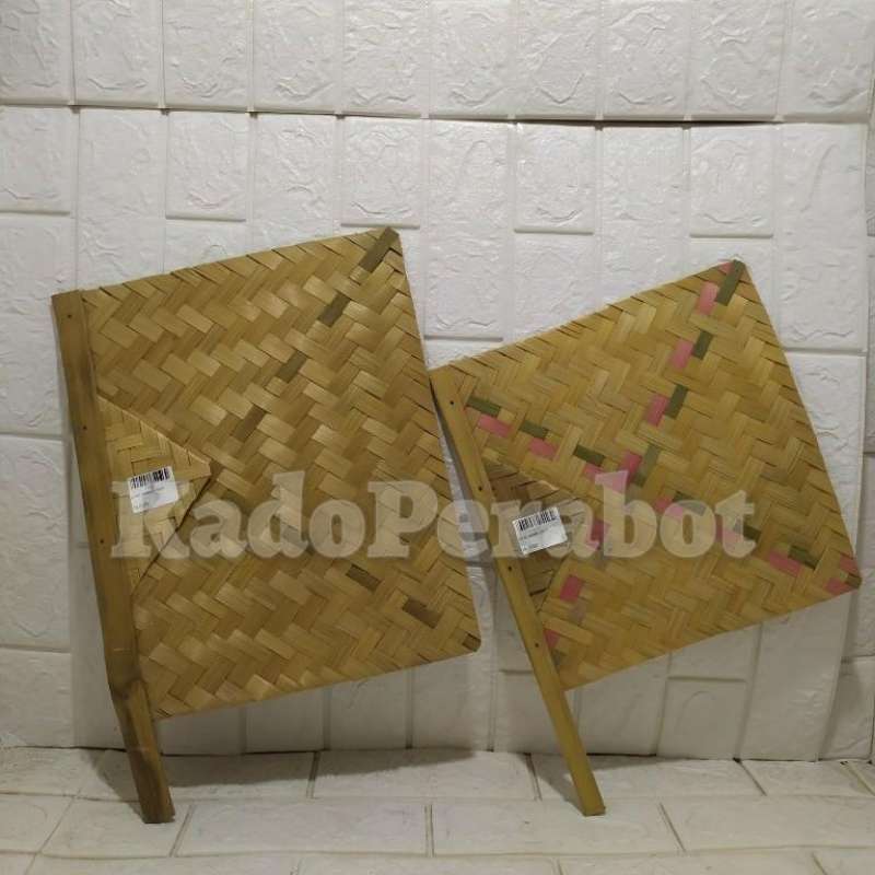 Jual Kipas bambu - kipas sate - kipas anyam sate - kipas bakar bakaran ...