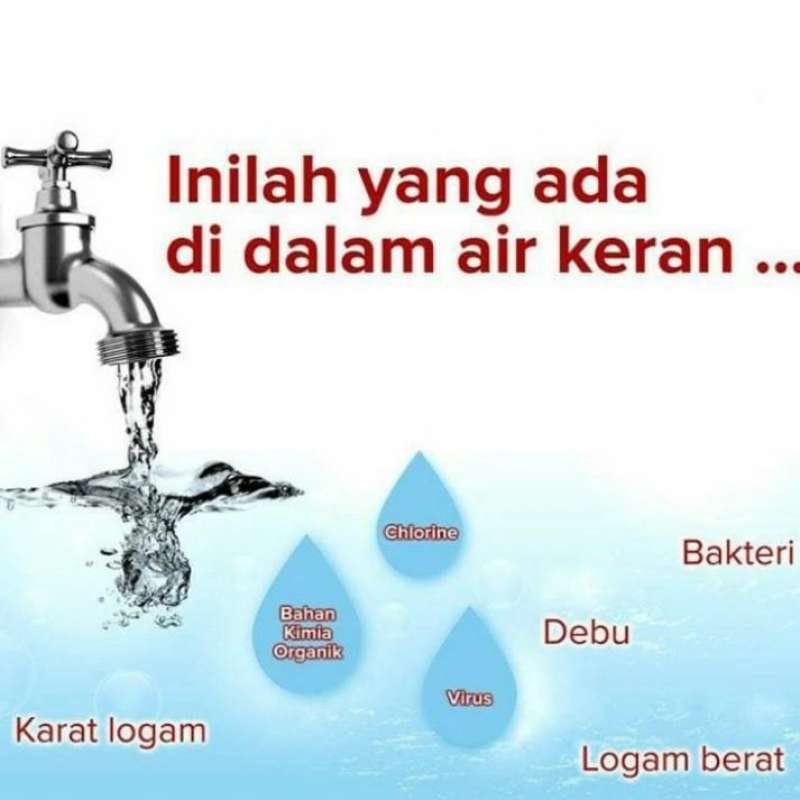 Jual Unilever Pure It Keran Pureit Tap Water Purifier Kran Penyaring ...