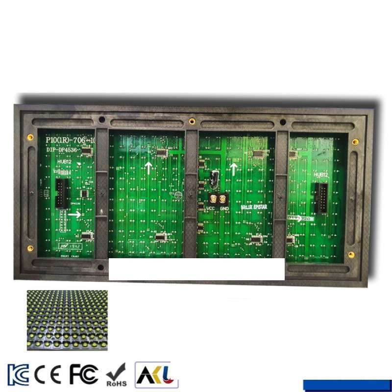 Promo Led Panel Module Brilux P10 Dip Single Color Outdoor Garansi ...