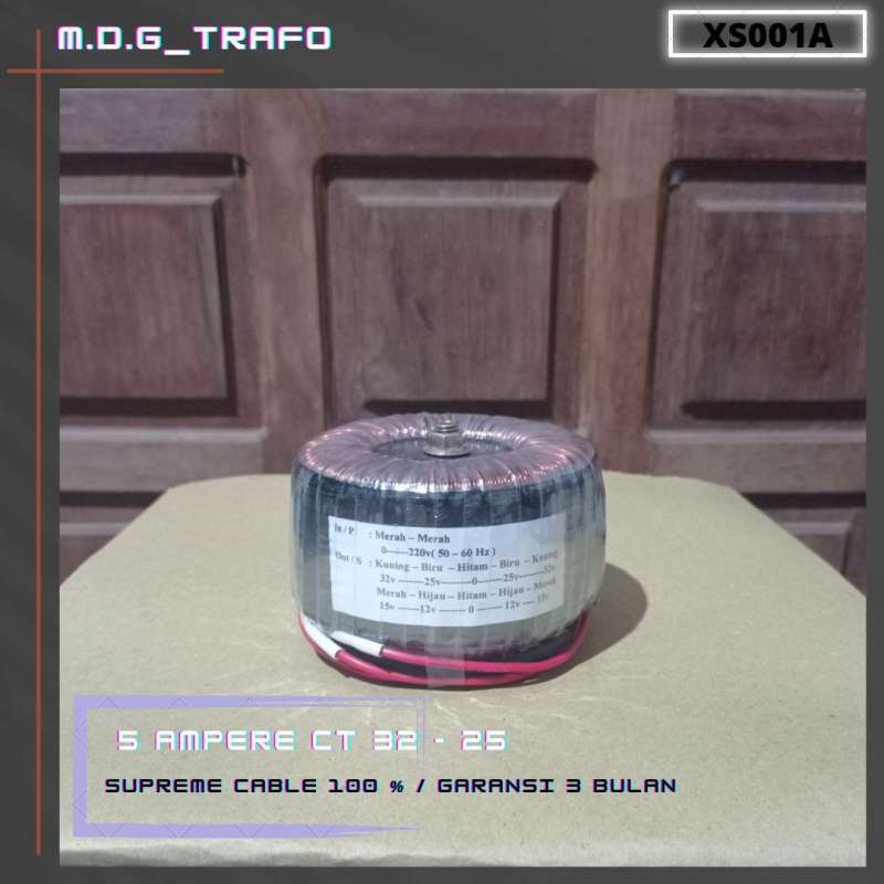 Jual trafo toroid donat 5A CT 32v - 25V di Seller MDG TRAFO Tulungagung - Serut, Kab ...