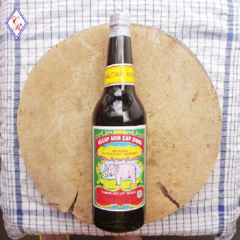 Jual Kecap Asin Cap Siong 600ml Gajah Bangka Botol Kaca Di Seller Citra ...