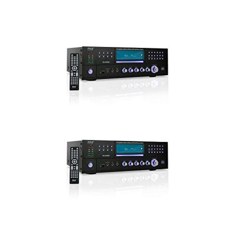 Promo Pyle 2 x PD1000BA Bluetooth 4 Channel Home Audio Receiver Pre ...