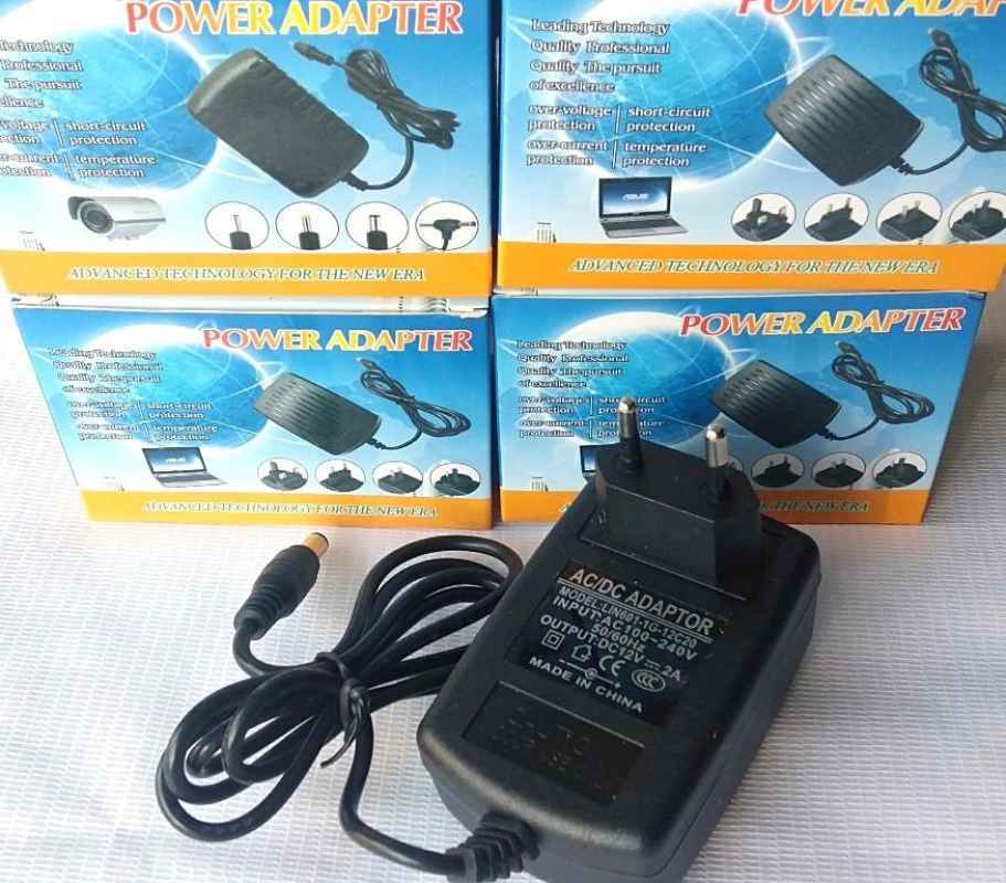 Jual Adaptor 12V / 2A untuk CCTV atau Receiver Parabola di Seller ...