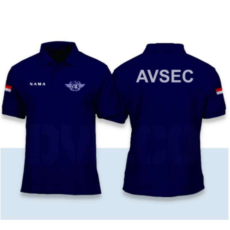 Jual POLOSHIRT KAOS KERAH KAOS BAJU AVSEC FULL BORDIR di Seller Duha ... Jual POLOSHIRT KAOS KERAH KAOS BAJU AVSEC FULL BORDIR di Seller Duha ...
