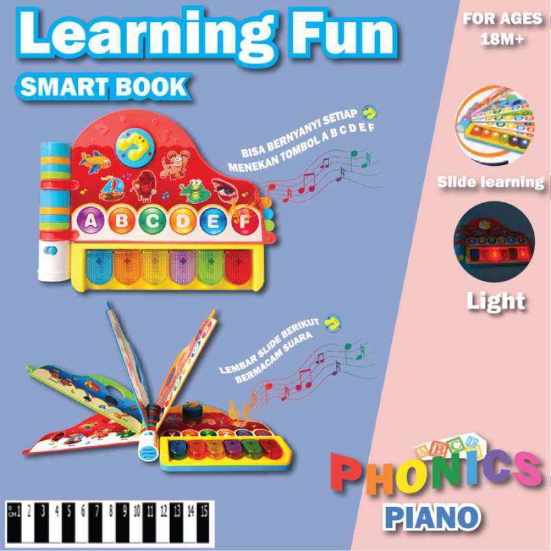 Jual Buku Elektronik Belajar Bahasa Inggris Piano Book Learning Fun di ...
