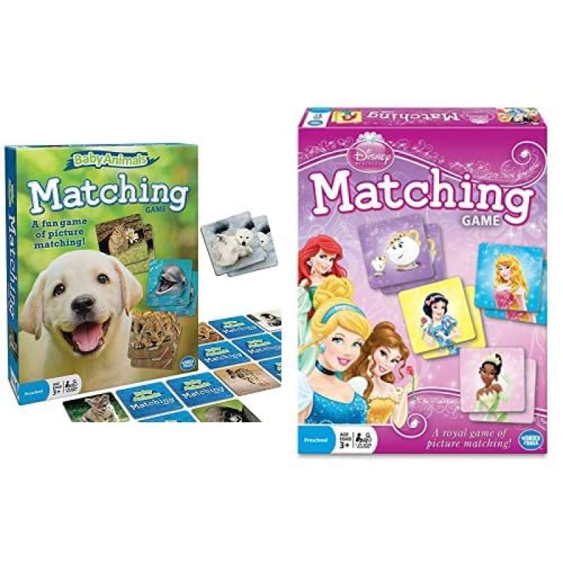 Promo Wonder Forge Baby Animals Matching Game for Boys & Girls Age 3 to ...