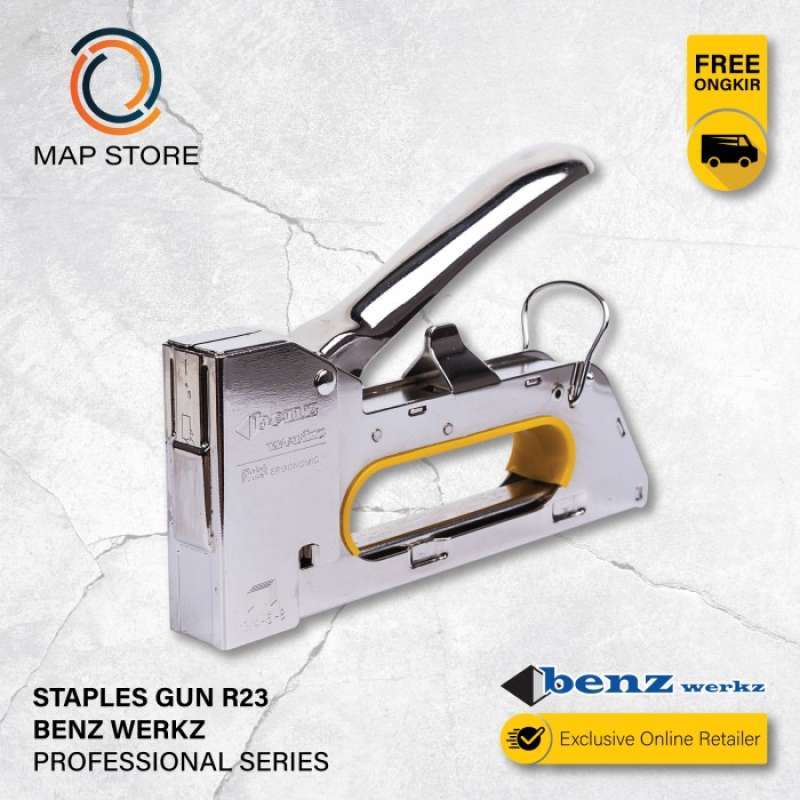 Jual Staples Tembak R23 Benz / Stapler Tacker Gun By Benz Werkz di ...