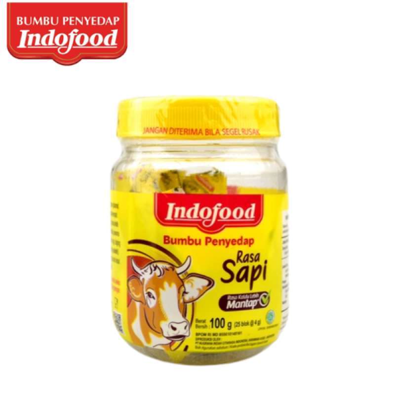 Promo Indofood Bumbu Penyedap / Kaldu Rasa Sapi Isi 25 Blok / 25 kotak ...
