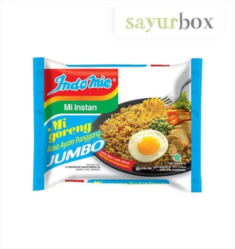 Promo Indomie Goreng Jumbo Ayam Panggang 127 gram Sayurbox - JKT Diskon ...