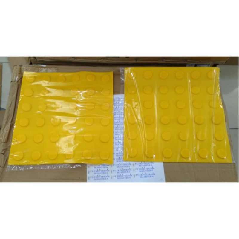 Jual Unik tactile paving guiding blind road sidewalksafety rubber tile ...