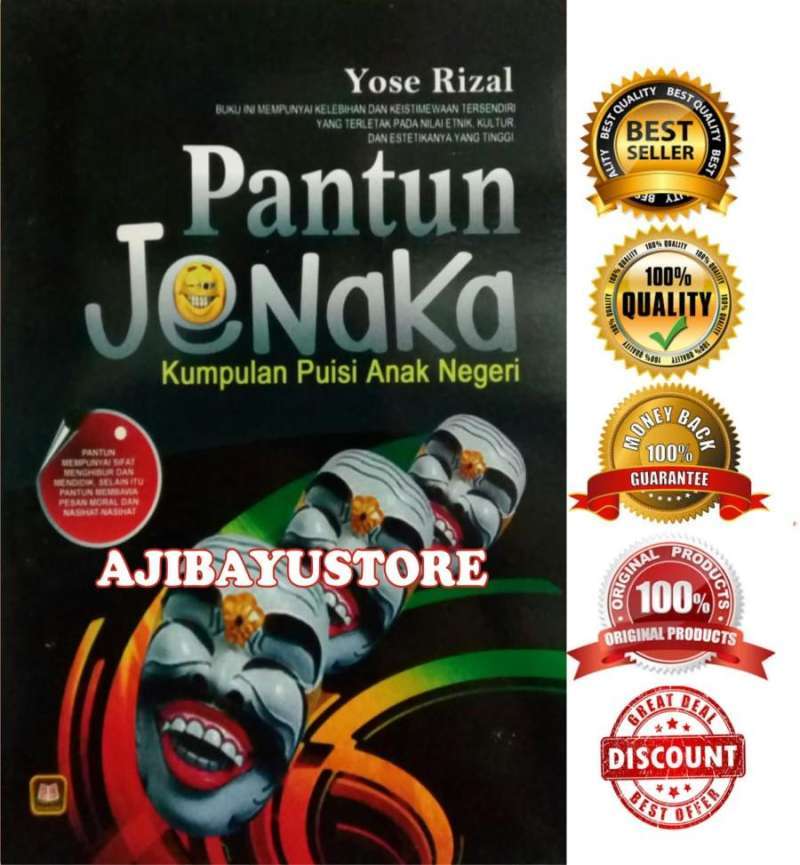 Jual BUKU PANTUN JENAKA Yose Rizal Pustaka Setia di Seller AJIBAYUSTORE ...