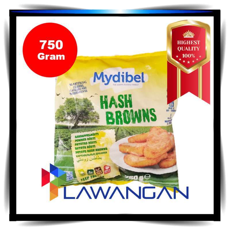 Jual Mydibel French Fries Triangle Hash Browns Kentang Beku - Plawangan ...