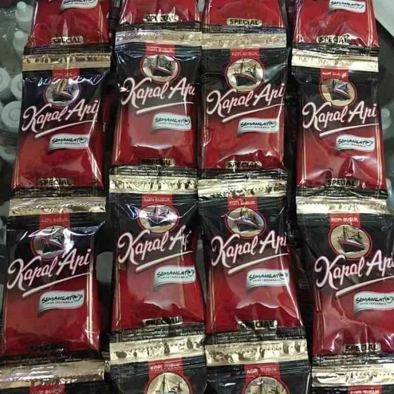 Jual Kopi Bubuk Kopi Hitam Kapal Api Renceng 10 Sachet X 30 Gr di ...
