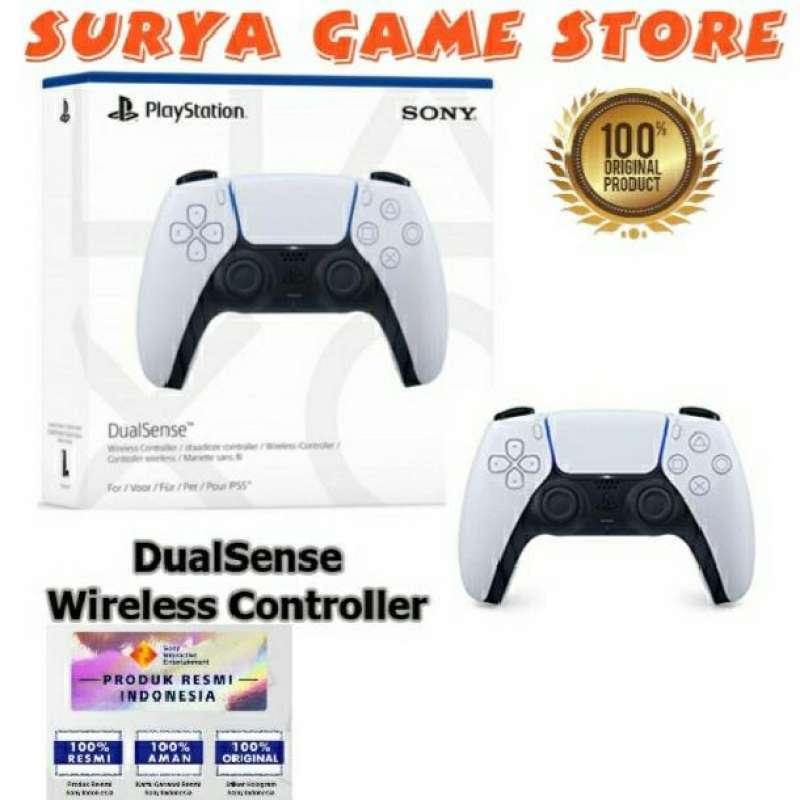 Jual PS5 DUALSENSE WIRELESS CONTROLLER di Seller SURYA GAME STORE ...