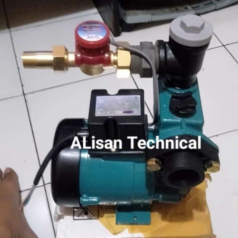 Jual Pompa air otomatis pendorong toren National 125watt KOMPLIT ANTI CETAK di Seller ALisan ...