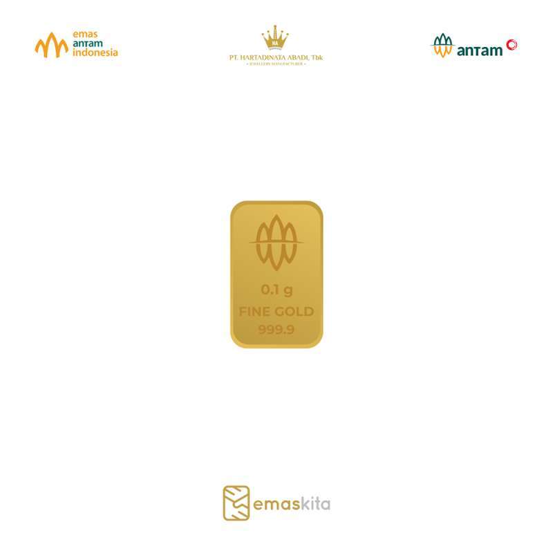 Jual Logam Mulia Antam X Hartadinata Emaskita Premium 0.1 Gr Di Seller ...