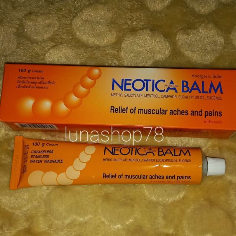 Jual Balsem analgesik otot Neotica Balm 100g di Seller AToZphere ...
