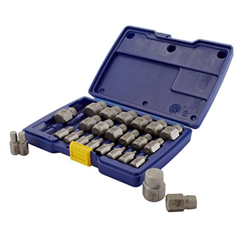 Promo IRWIN Screw Extractor Set, Hex Head, Multi-Spline, 25-Piece ...