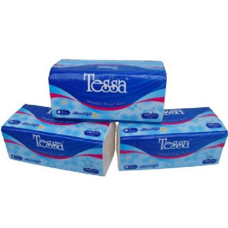 Jual Tissue Tessa 250 sheet 2 ply/Tisu Wajah/Tisu Tessa Natural Soft di ...