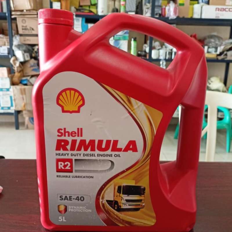 Jual OLI MOBIL DIESEL GENSET SHELL RIMULA SAE40 KEMASAN 5 LITER di ...
