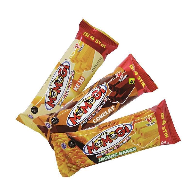 Promo Momogi - Snack Ekstrudat Berbagai Rasa - SACHET 12g - JAGUNG ...
