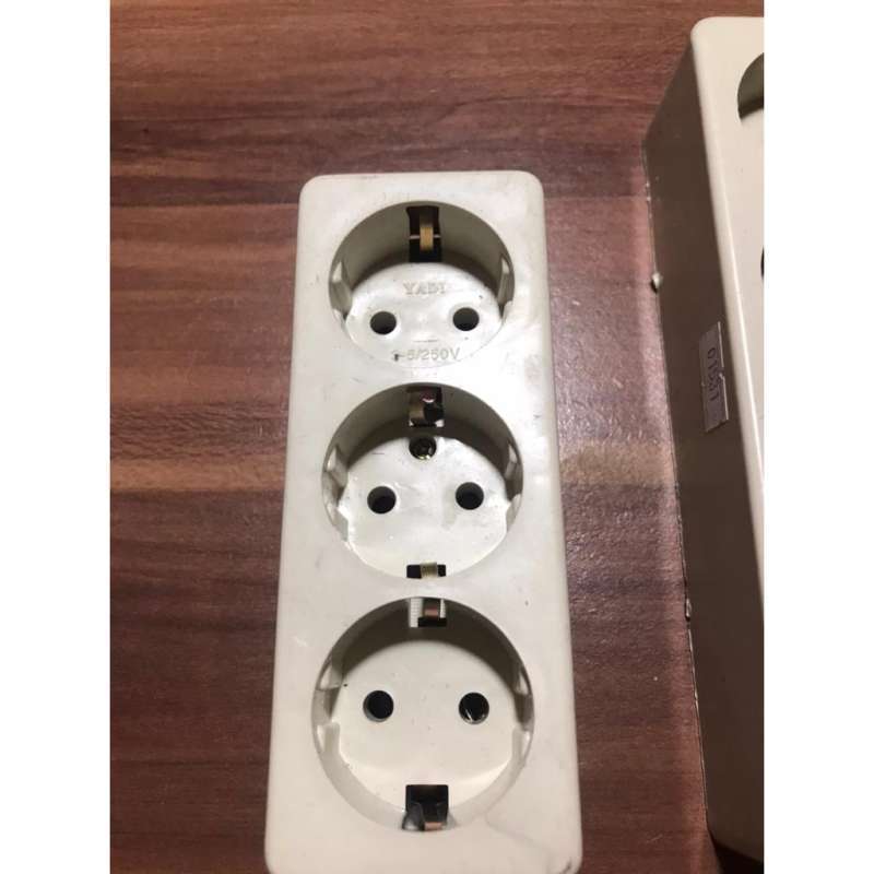 Promo Terminal Colokan Listrik 3-4 Lubang - Stop Kontak Tempat Colokan ...