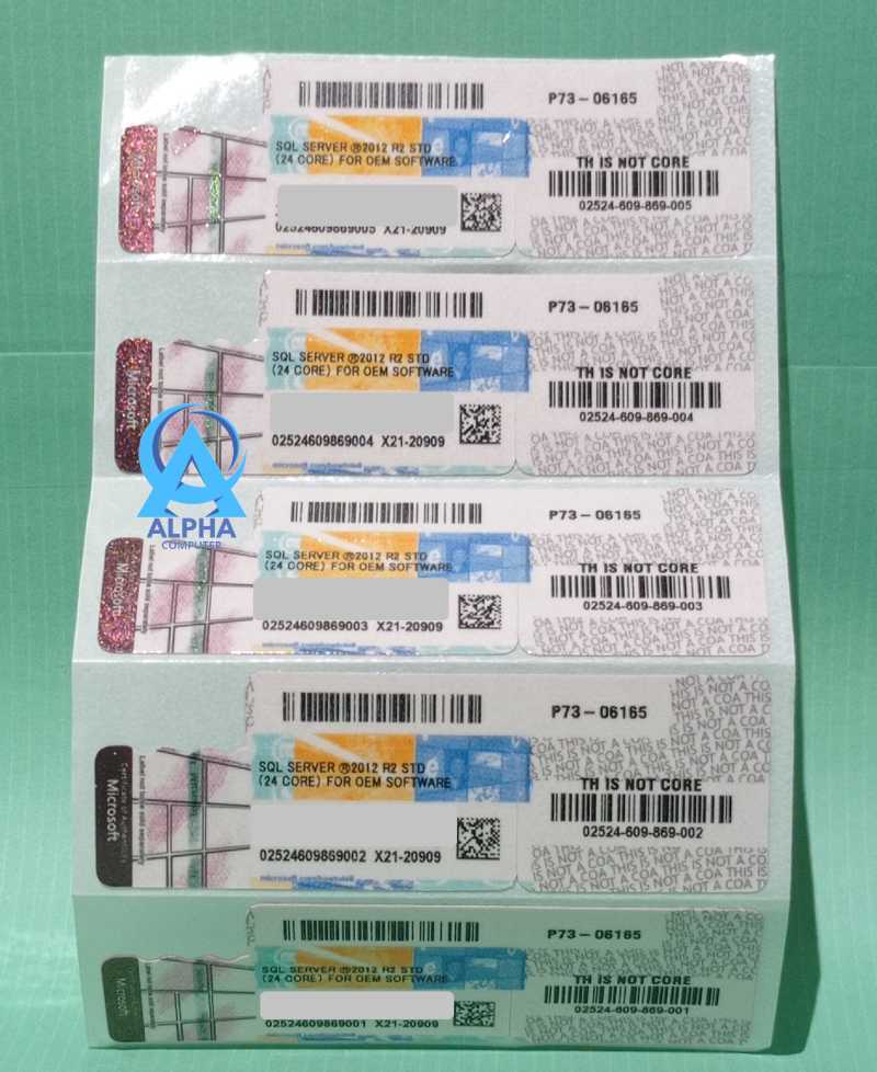 Promo Sql Server 2012 Standard 24 Core Original Lifetime Bergaransi ...