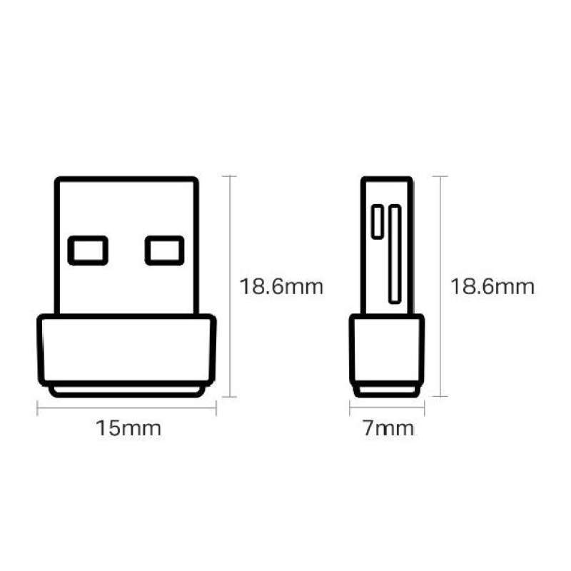 Jual Tp-link Archer T2u Nano Ac600 Nano Wireless USB Adapter Tplink Di ...